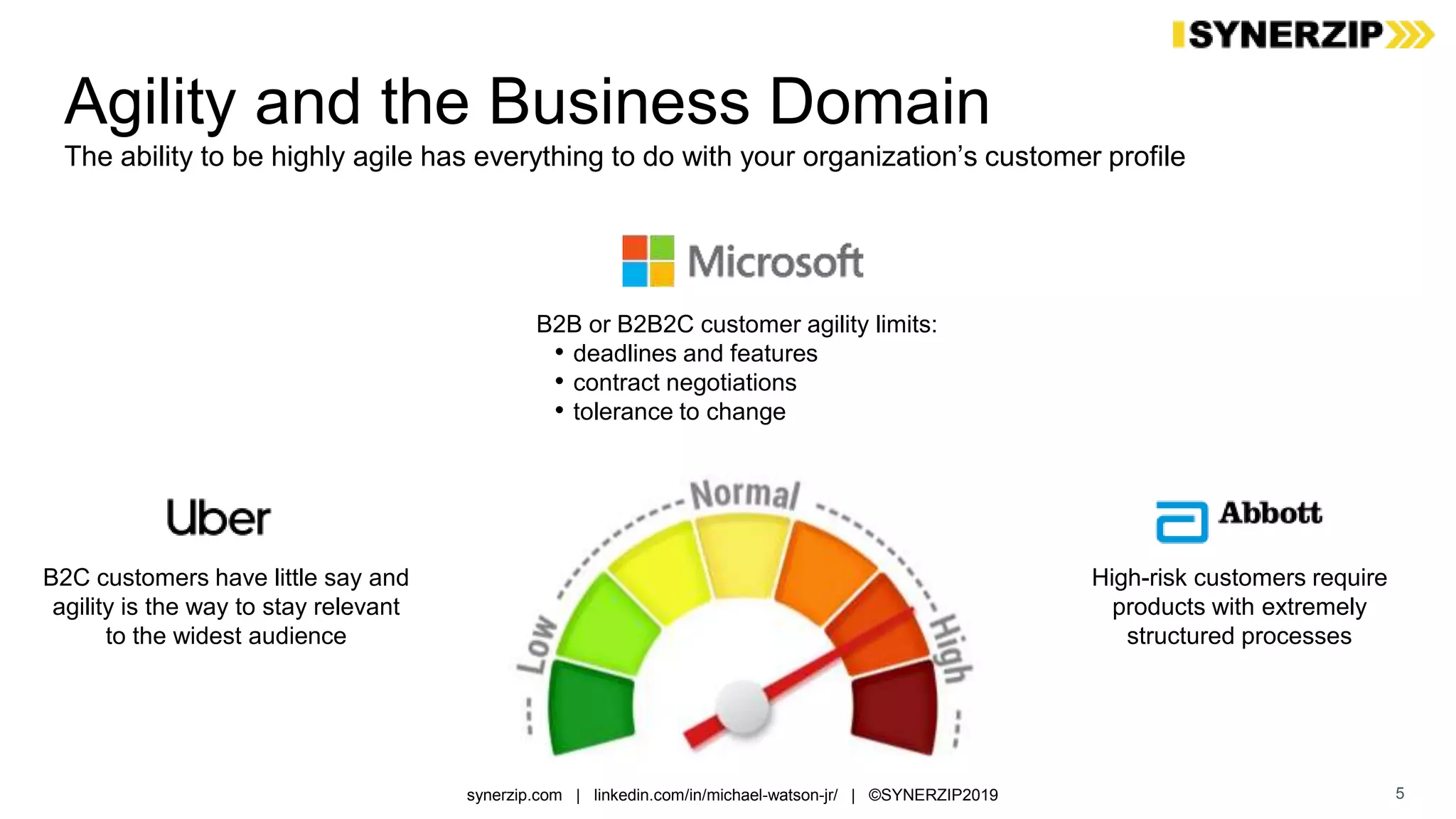 Agile Enough: Going Agile When Everyone Else Isn’t | PPT