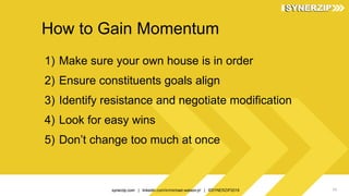 Agile Enough: Going Agile When Everyone Else Isn’t | PPT