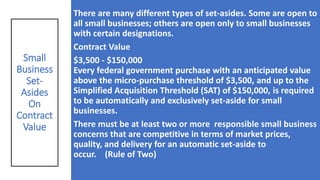 A primer for government contracting | PPTX