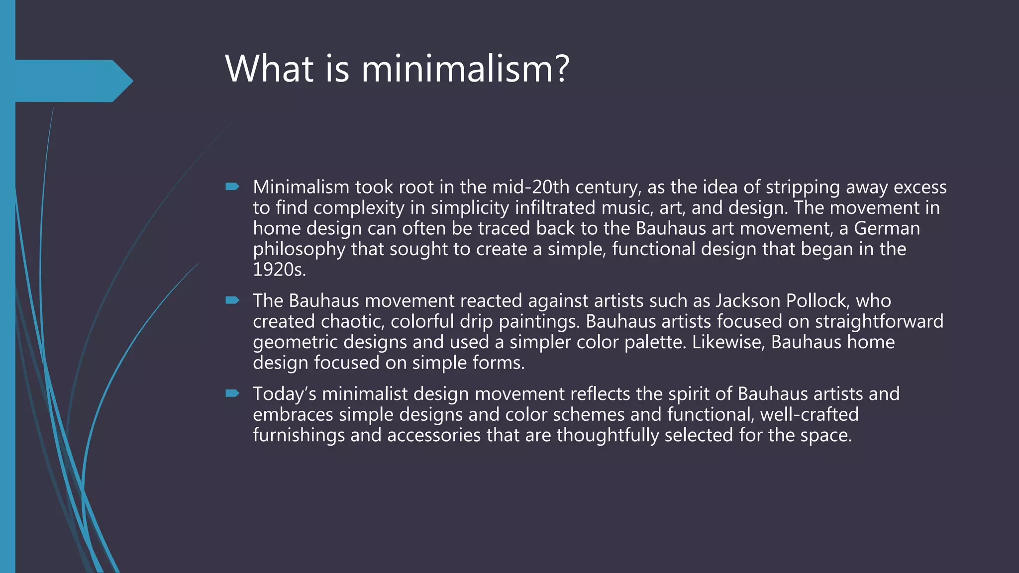 A Primer on Minimalism in Home Design | PPT | Free Download