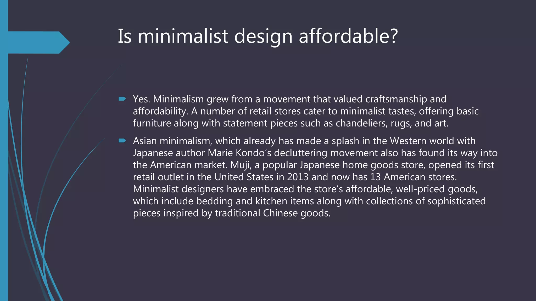 A Primer on Minimalism in Home Design | PPTX