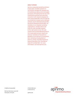 Aprimo 10 steps_to_effective_email_marketing_wp_05-14-10 | PDF | Email ...