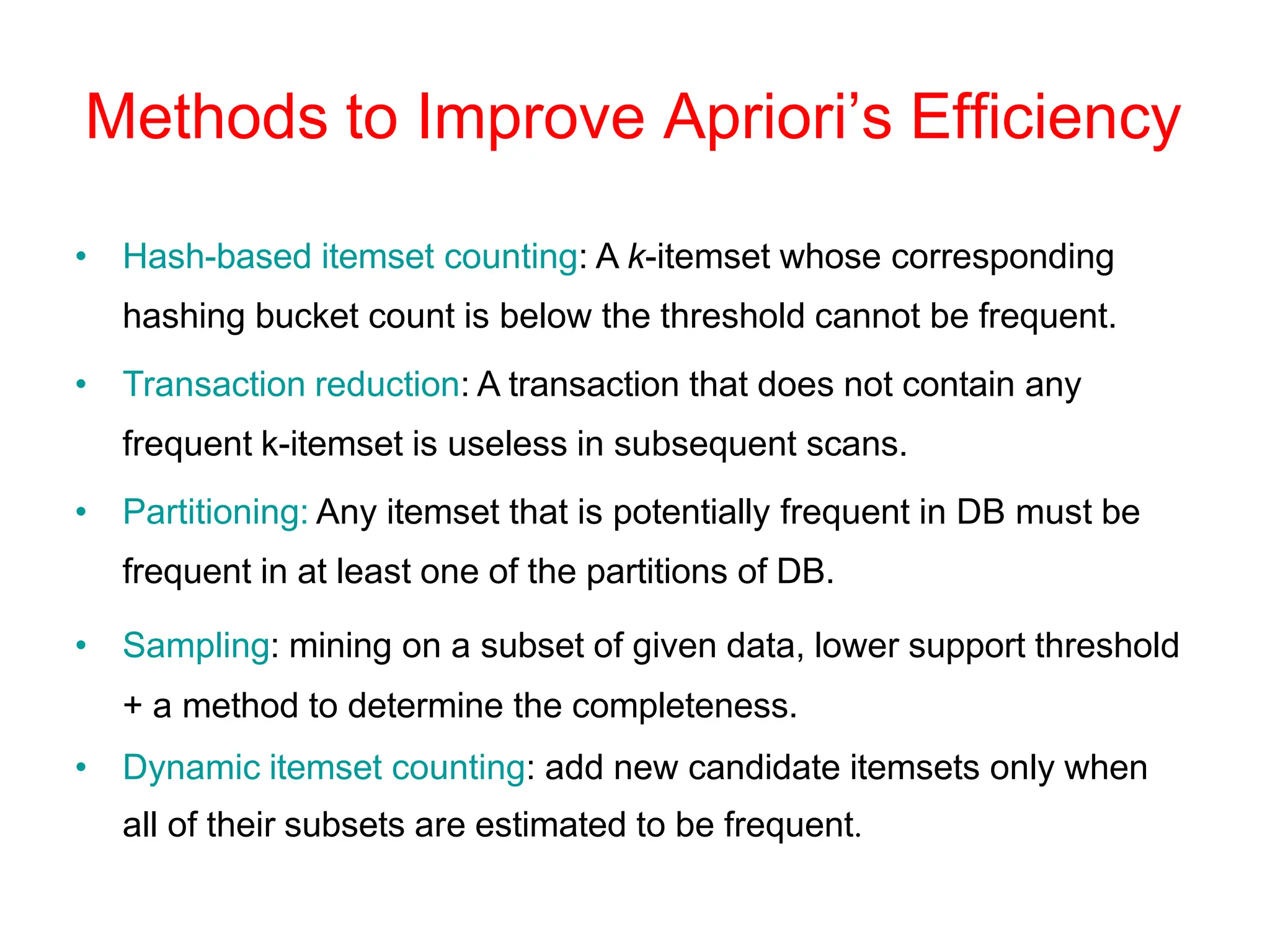 apriori algo.pptx for frequent itemset.. | PPT