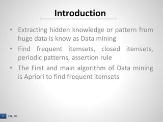 Apriori algorithm | PPT