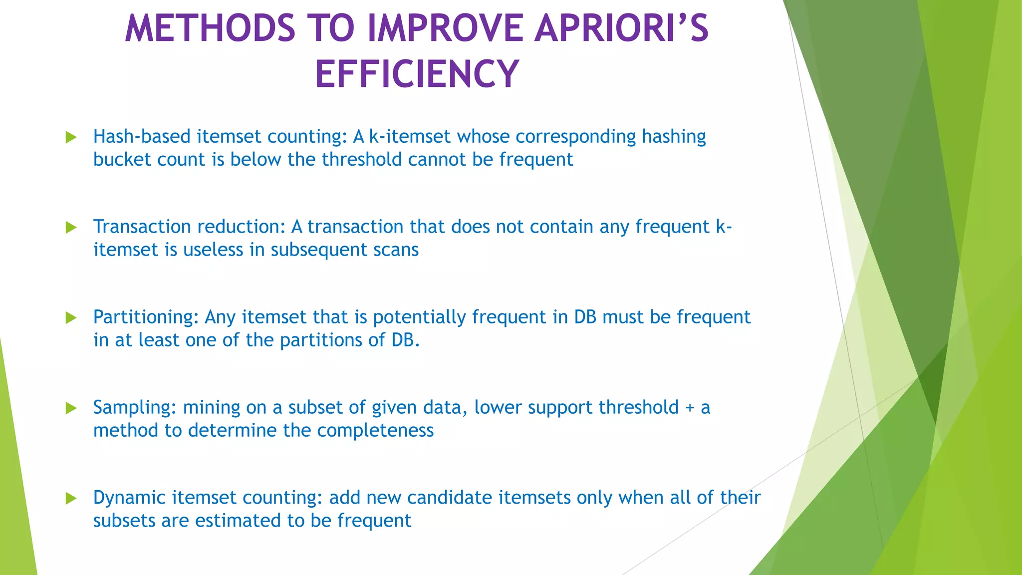 Apriori algorithm | PPT
