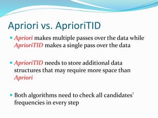 Apriori algorithm | PPTX