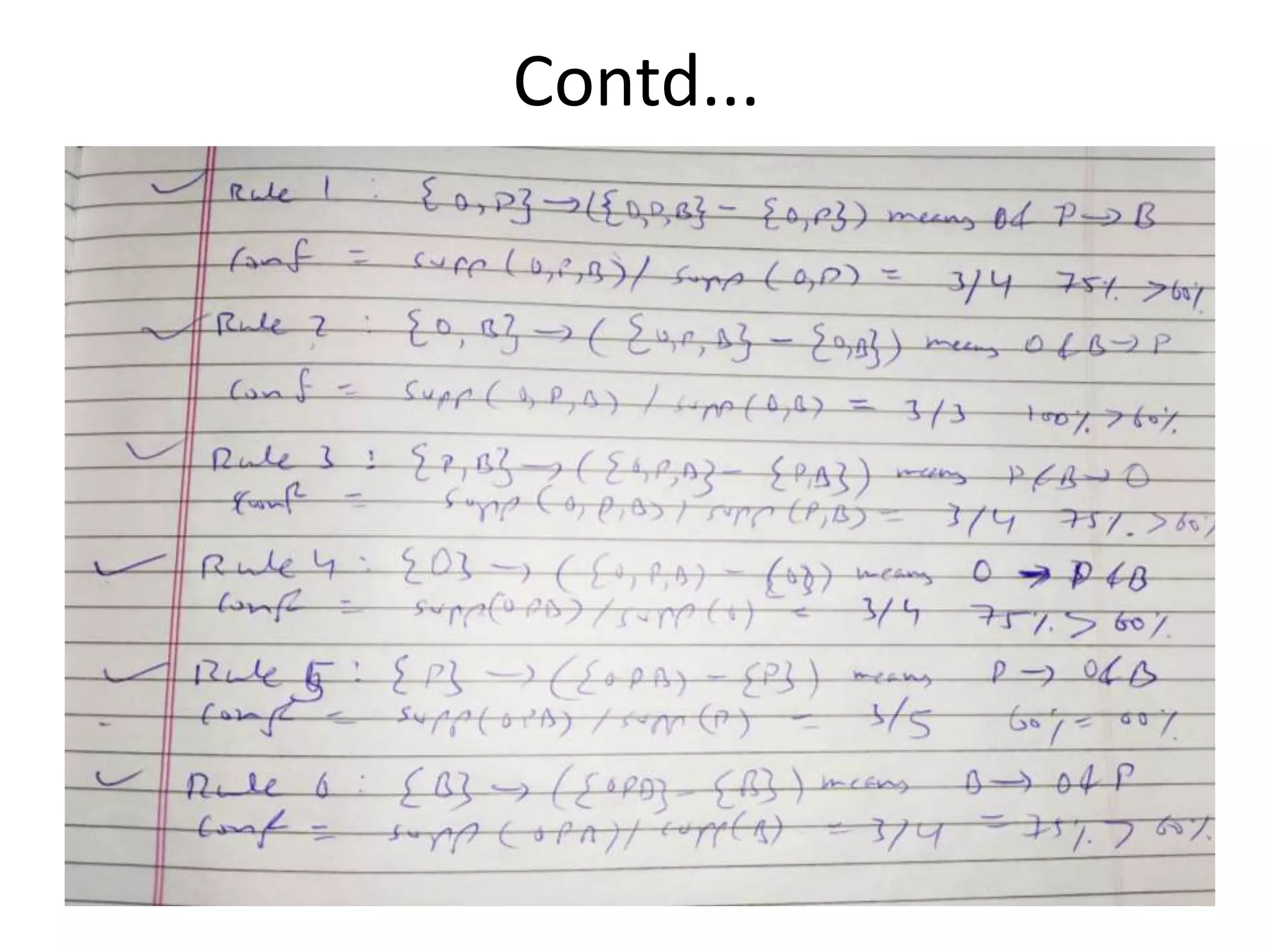 Apriori algorithm | PPTX