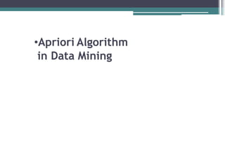 Apriori Algorithm.pptx