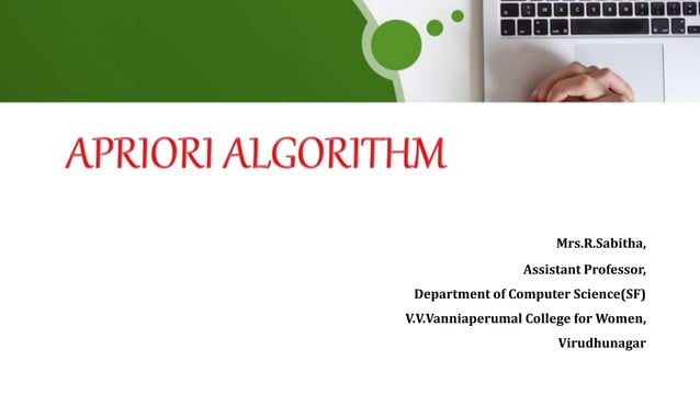 APRIORI ALGORITHM -PPT.pptx