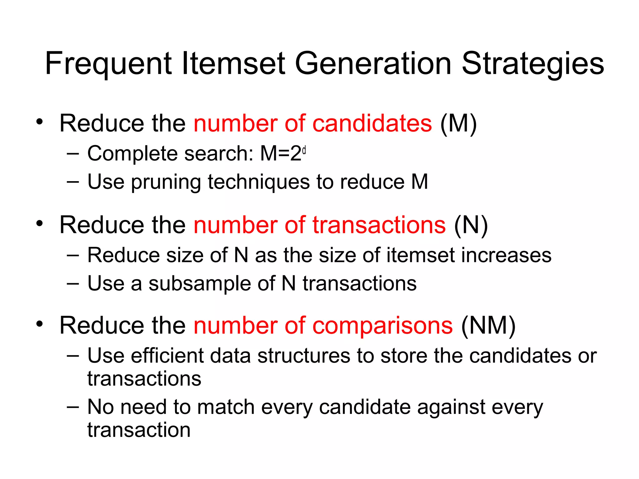 Apriori And Eclat Algorithm In Association Rule Mining Ppt