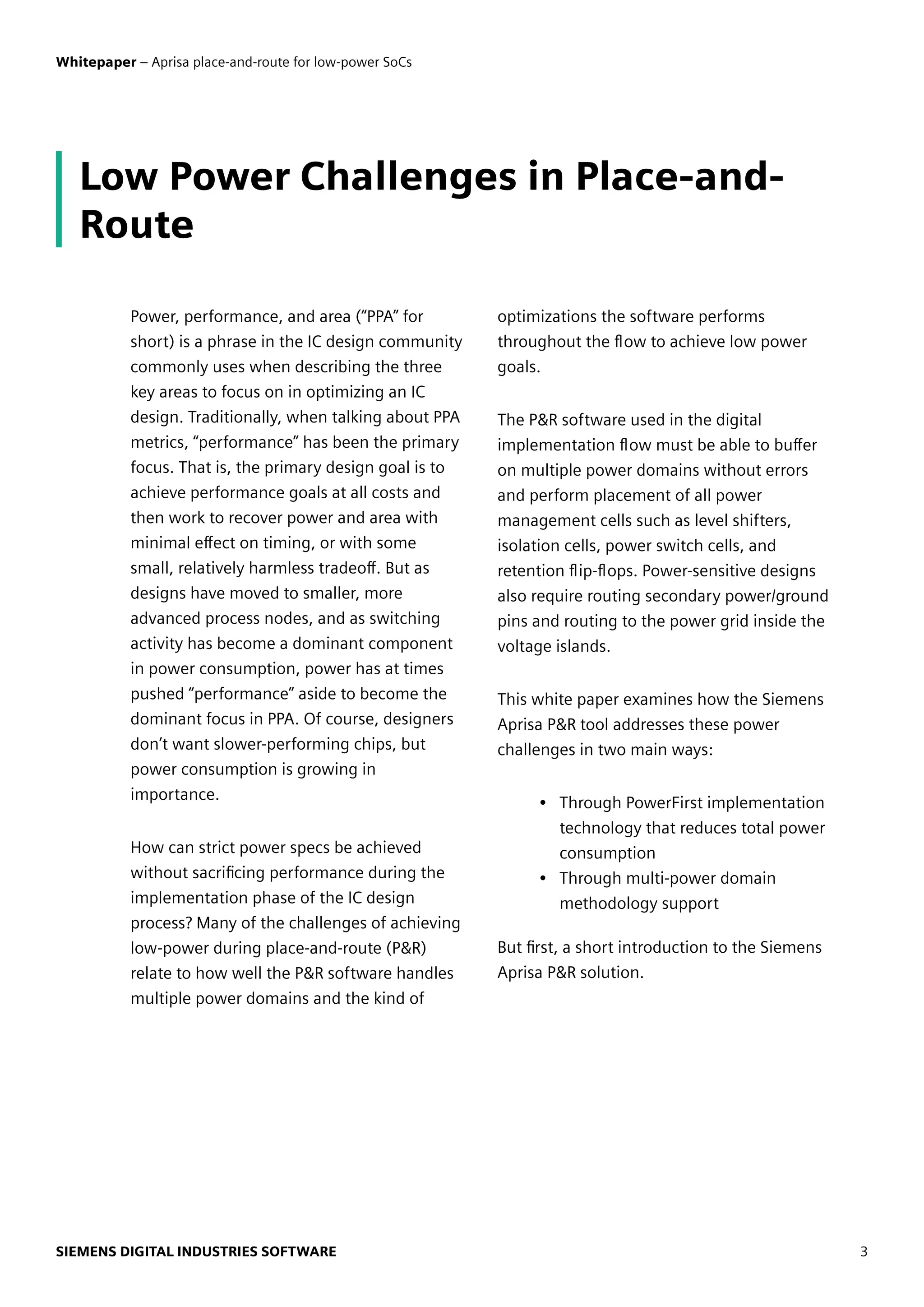 Aprisa place-and-route for low-power SoCs.pdf