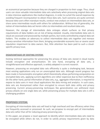 DOTNET 2013 IEEE CLOUDCOMPUTING PROJECT A privacy leakage upper bound constraint based approach ...