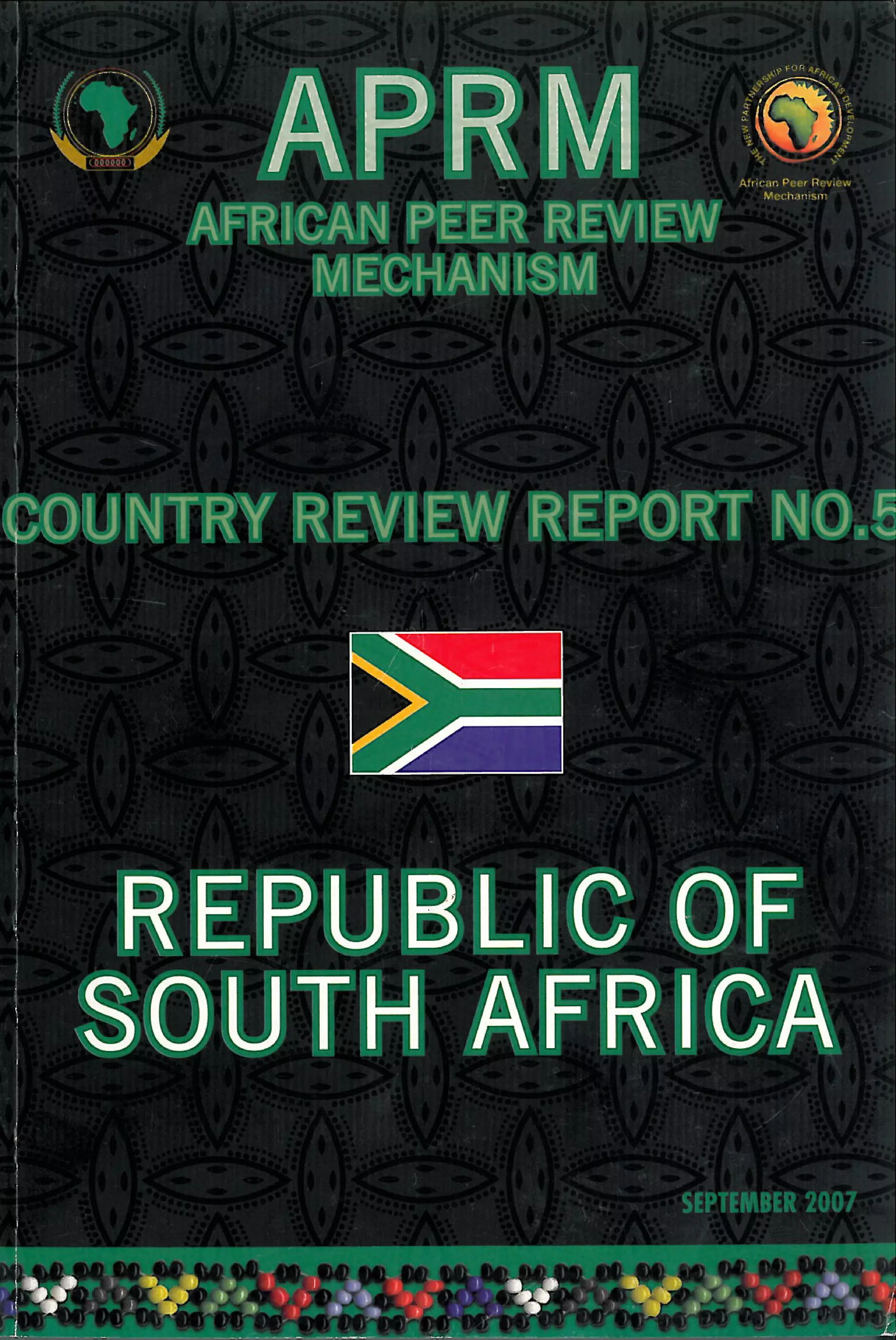 APRM Country Review Report - South Africa 2007 | PDF