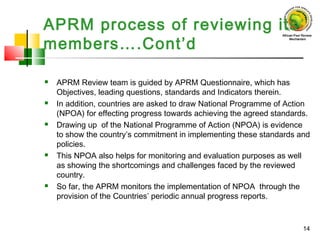 The African Peer Review Mechanisms Process | PPT