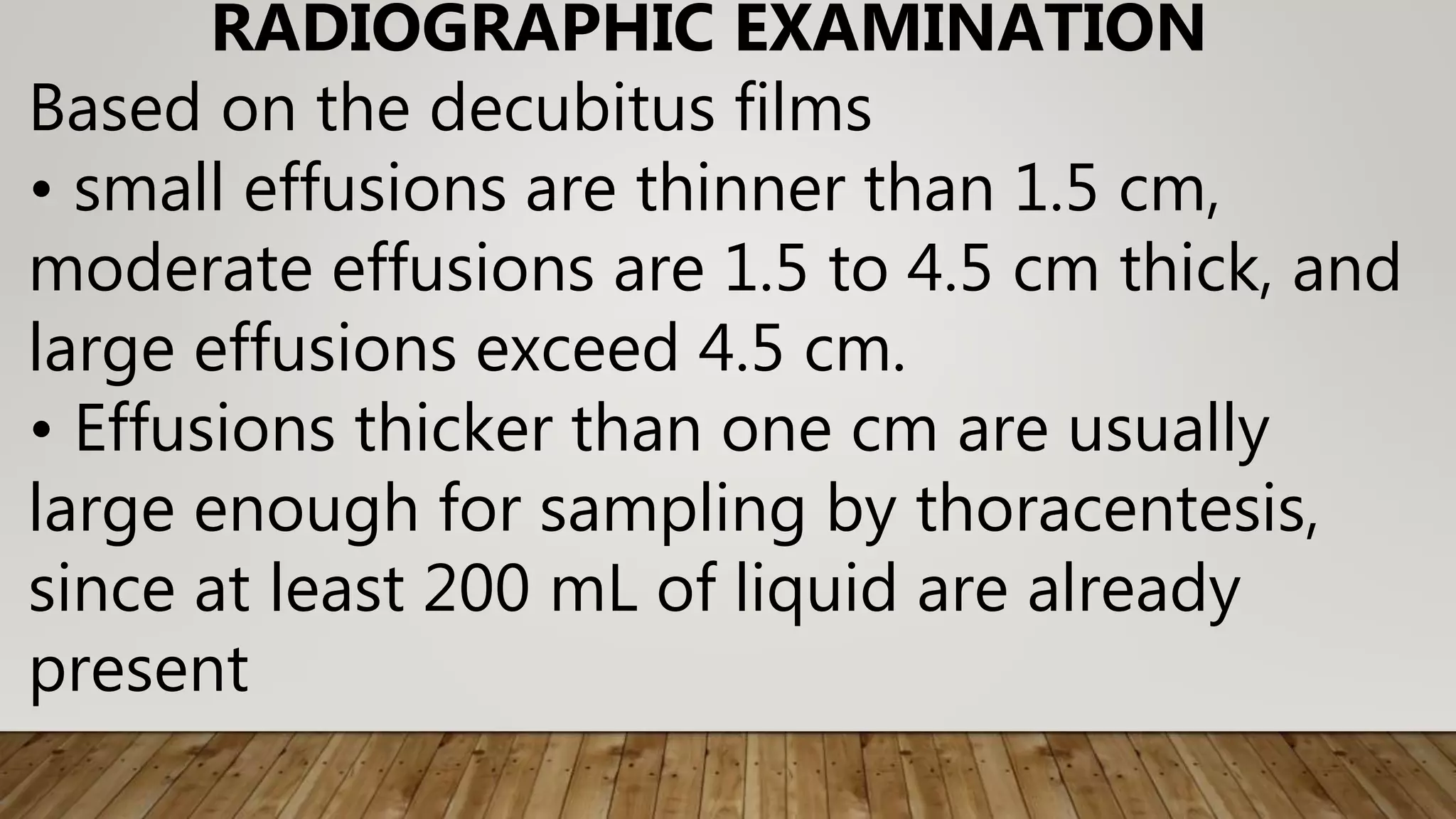 Aproach To Diagnosis of Pleural Effusion | PPTX