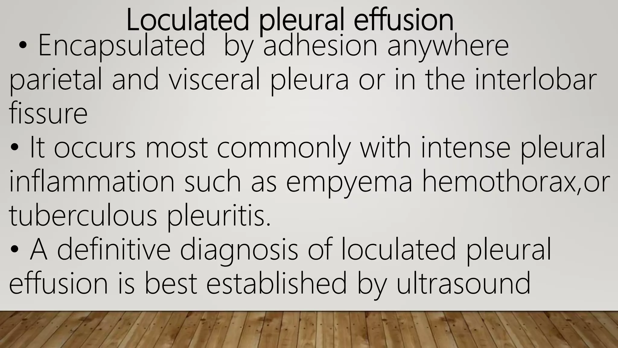 Aproach To Diagnosis of Pleural Effusion | PPTX