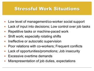 A Proactive HR Approach To Workplace Stress Management | PPT