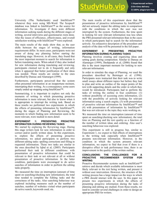 A proactive recommendation system for writing Helping without ...