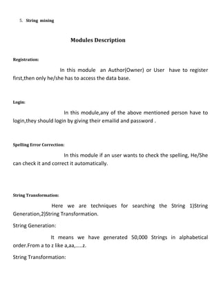 A probabilistic approach to string transformation | PDF