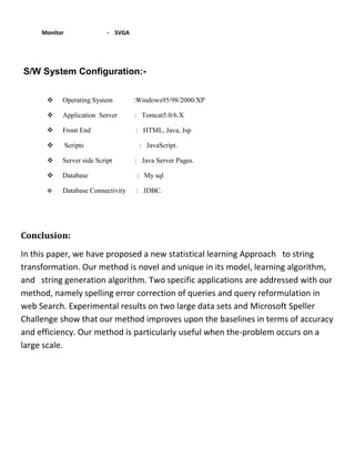 A probabilistic approach to string transformation | PDF