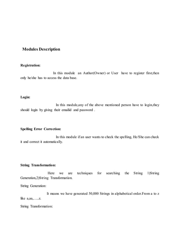 2014 IEEE JAVA DATA MINING PROJECT A probabilistic approach to string ...