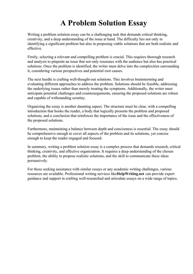 A Problem Solution Essay.pdf
