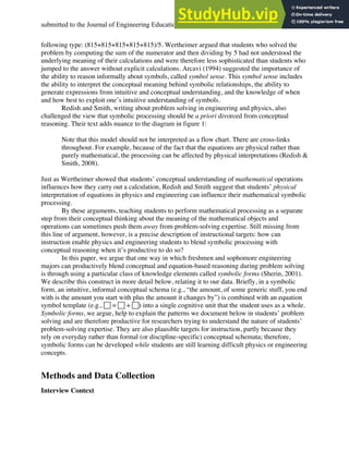 A Problem With Current Conceptions Of Expert Problem Solving | PDF