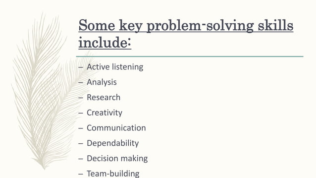 Problem Solving Problem Solvingproblem Solving Ppt 3583