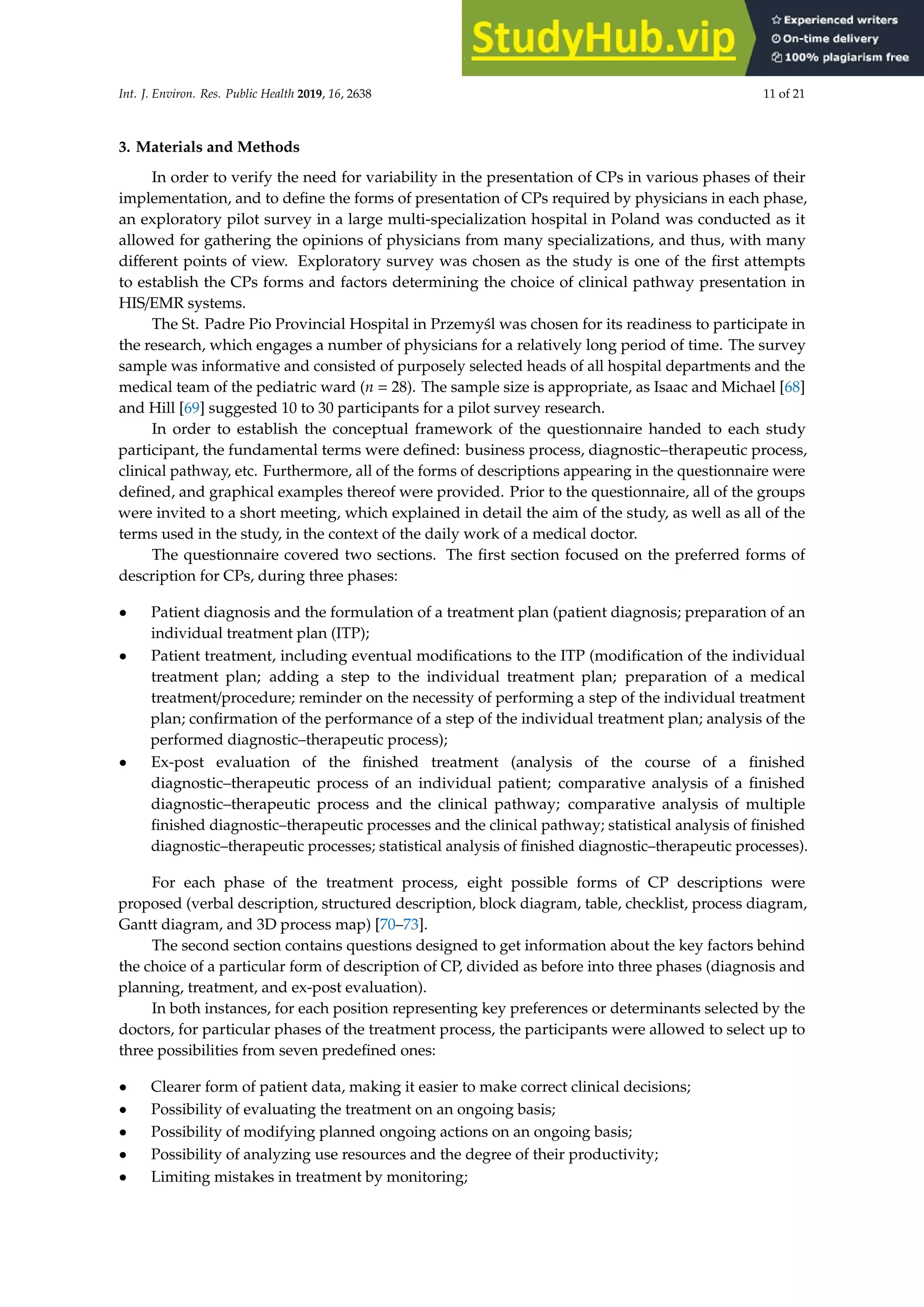 A Process-Centered Approach to the Description of Clinical Pathways ...