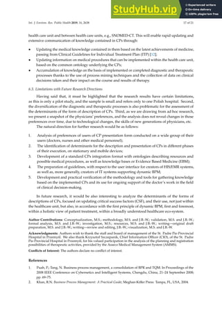 A Process-Centered Approach to the Description of Clinical Pathways ...