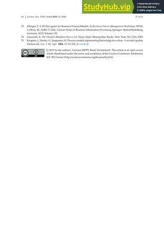 A Process-Centered Approach to the Description of Clinical Pathways ...