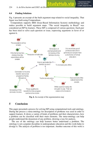 A Process For Solving Ill-Structured Problem Supported By Ontology And Software Tools | PDF