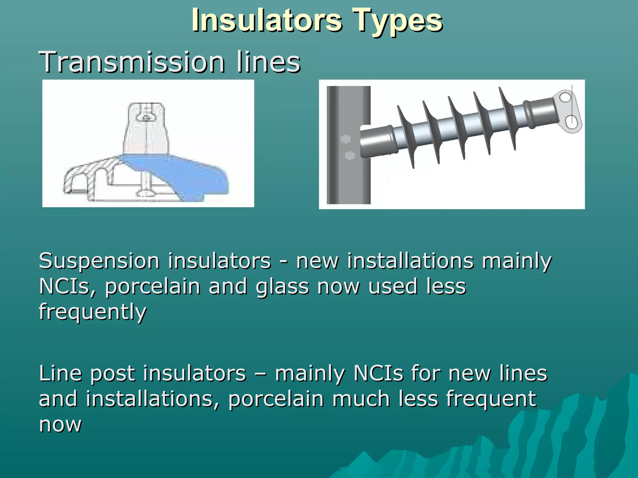A process review of insulators manufacturing and application | PPT