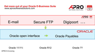 Commercial Apro - Factuurcongres 2011 | PPT