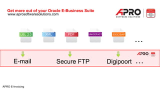 Commercial Apro - Factuurcongres 2011 | PPT