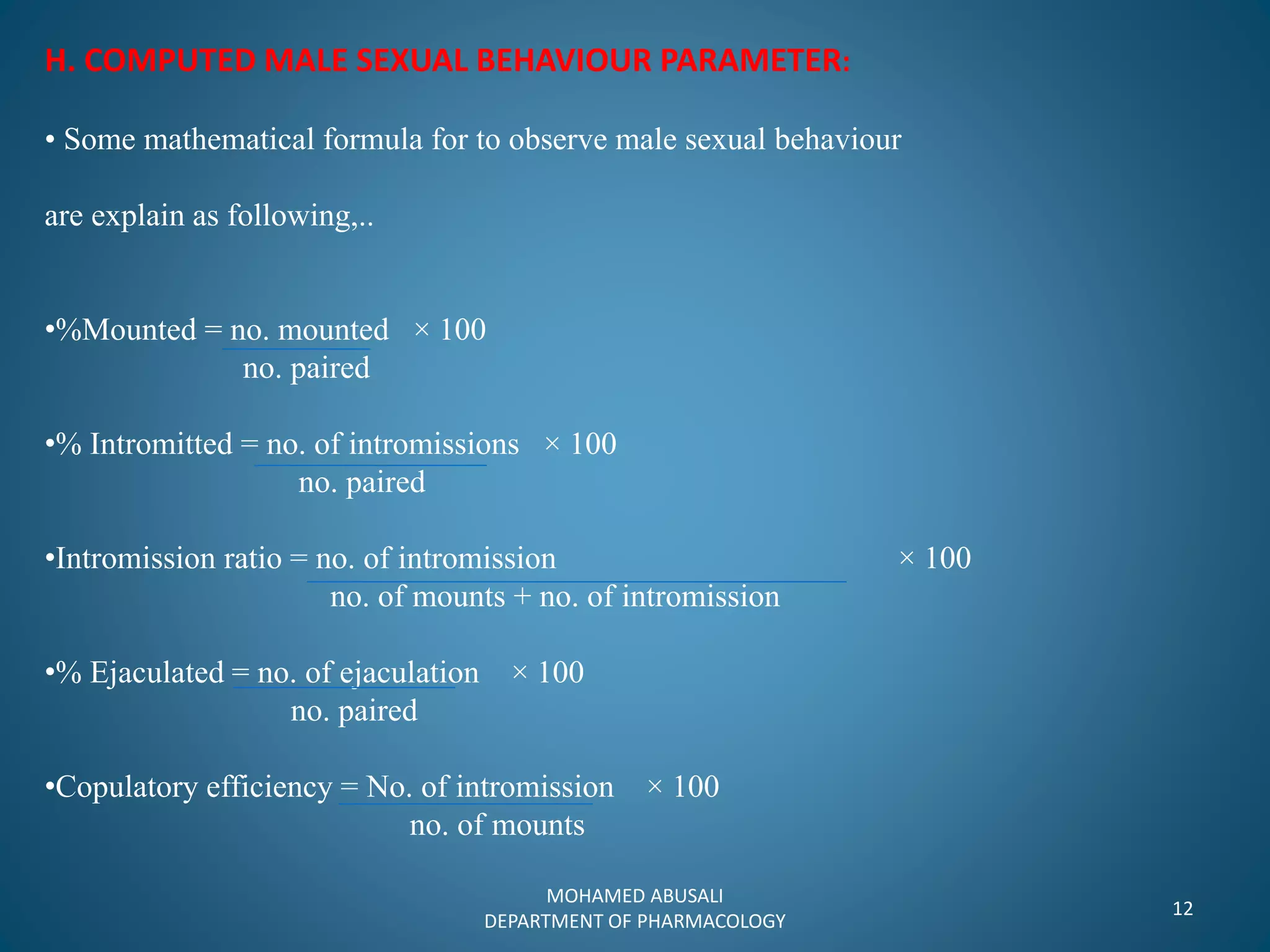 Aprodiasic screening methods | PPTX