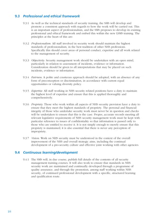 A professional approach to managing security in the nhs | PDF