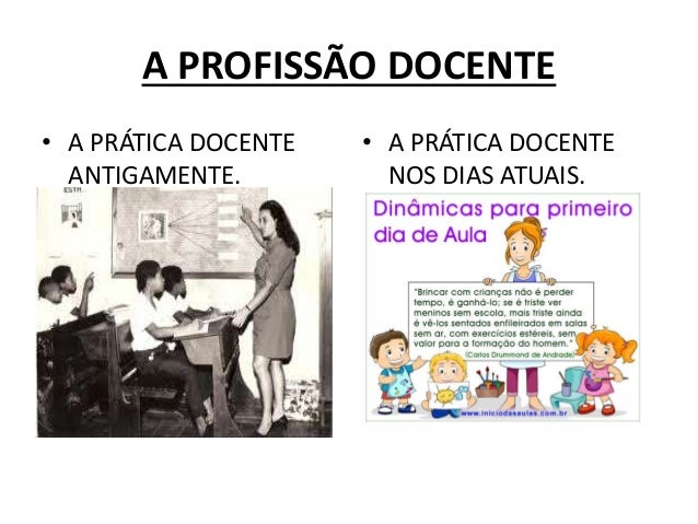 A profissão docente