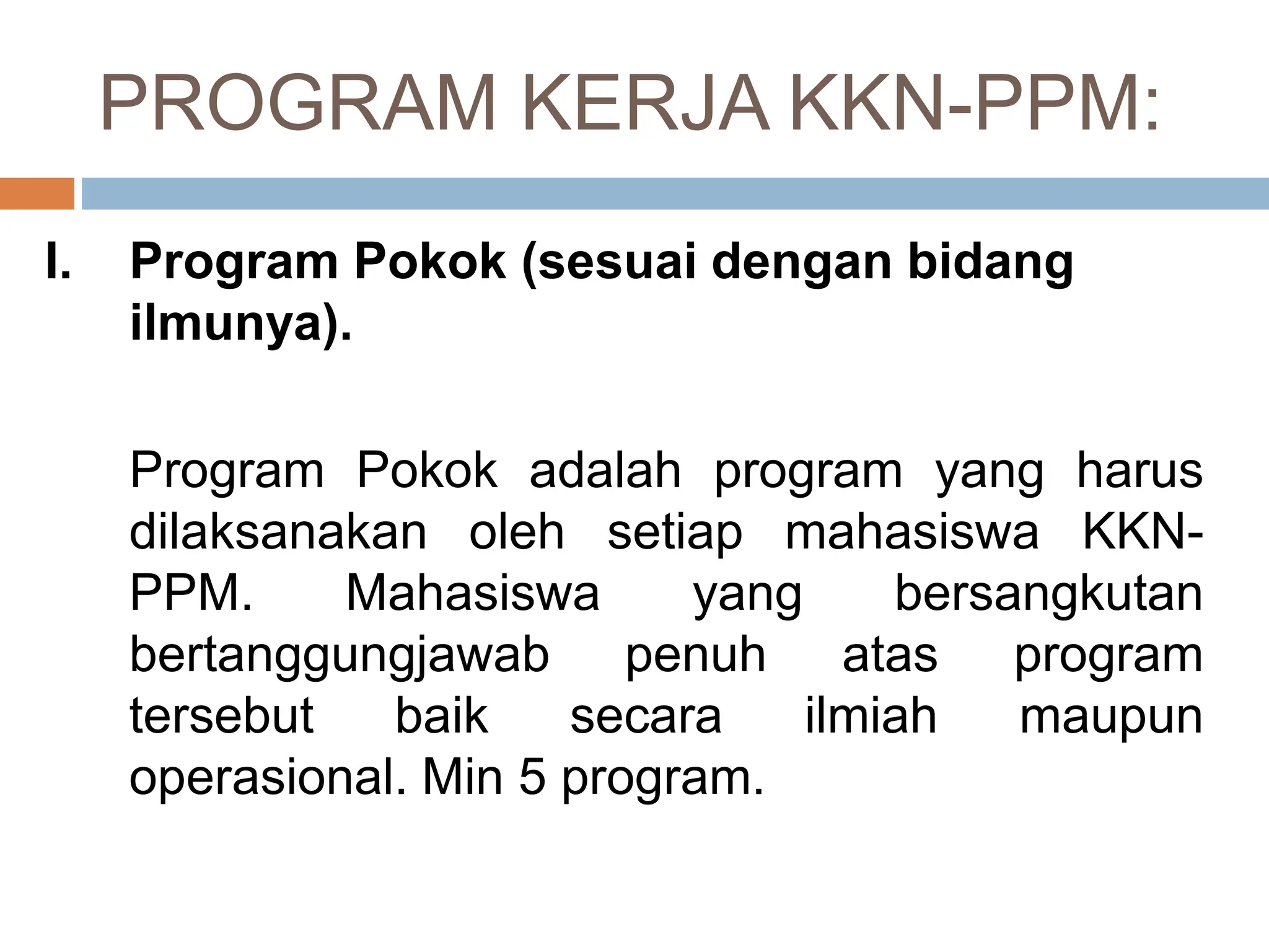 PROGRAM KERJA KKN 2015.pptx.penting sekali | PPT