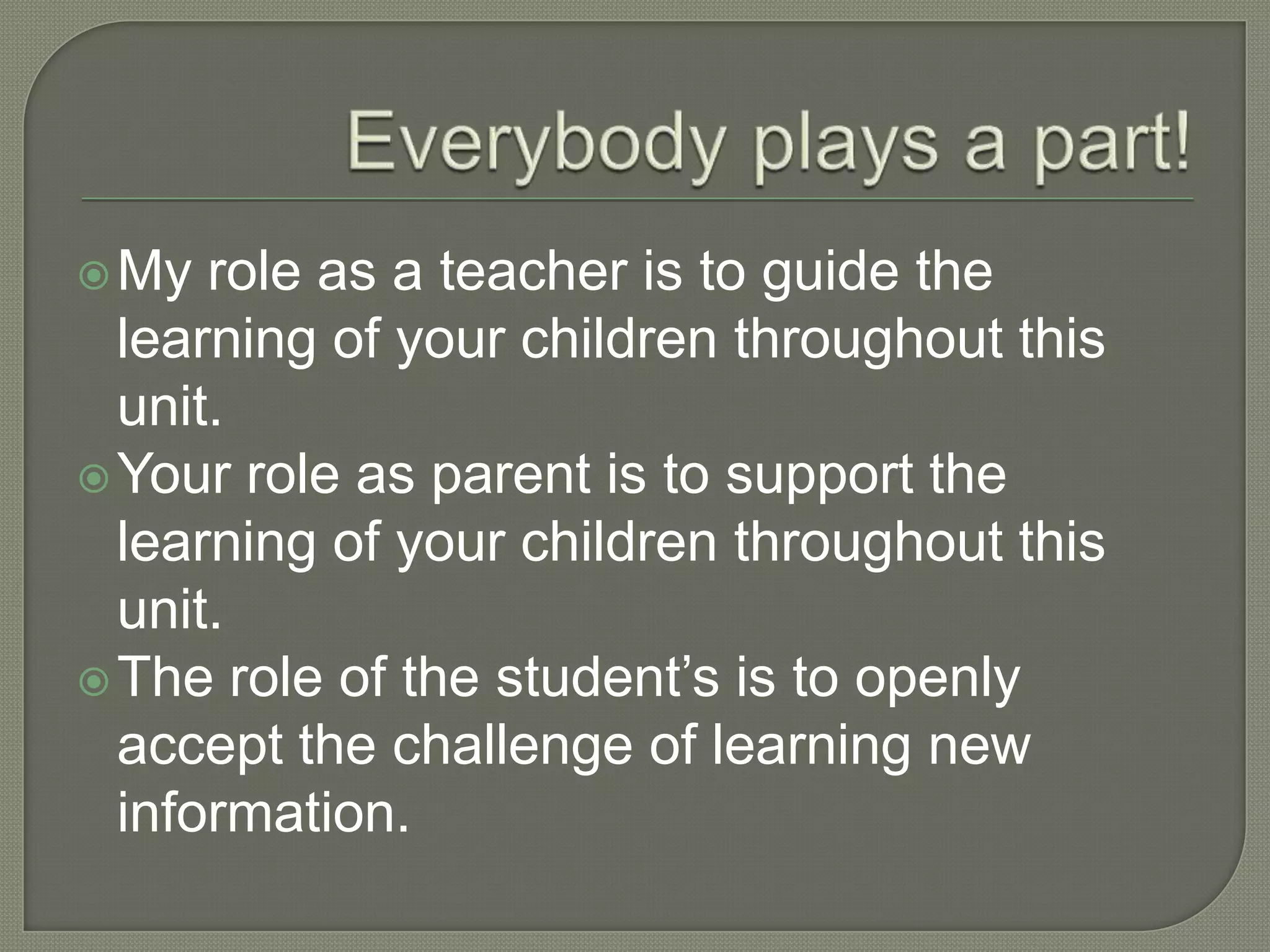 A Project Based Learning Experience | PPT