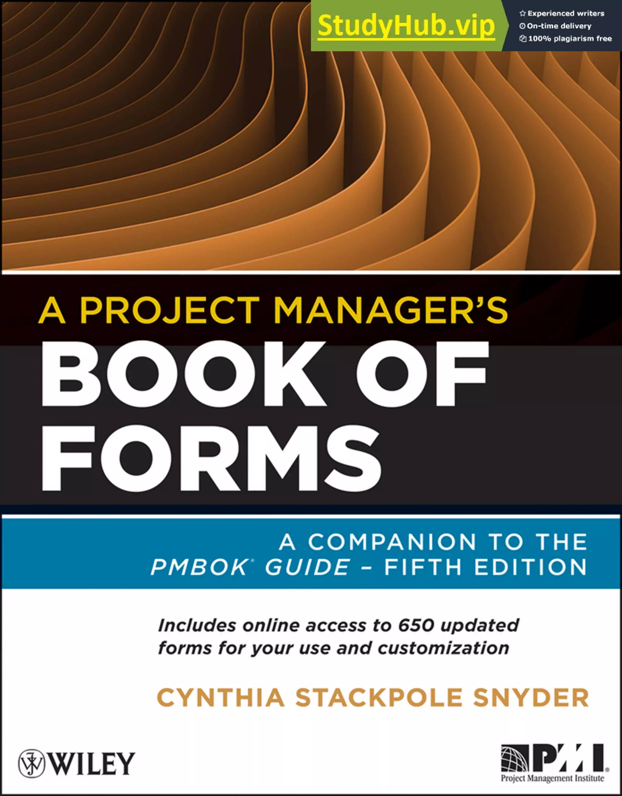 A Project Manager S Book Of Forms | PDF