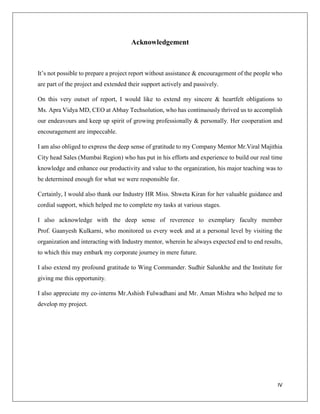 A project on artificial intelligence in recruitment process | PDF