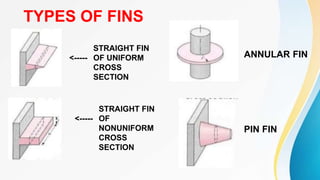 A project on expended surface fin | PPT