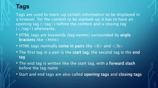 Basic HTML | PPTX