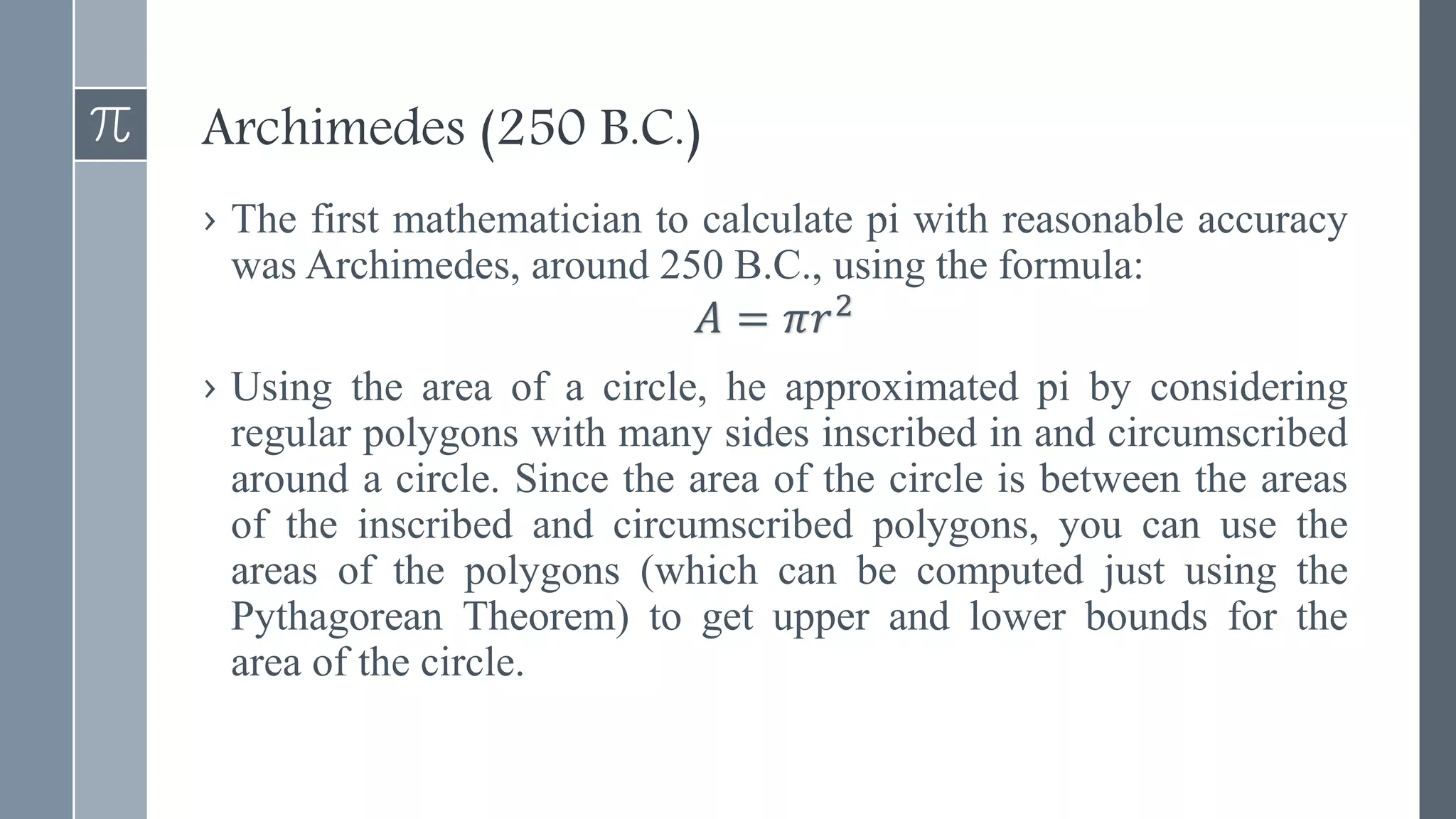 A Project on Pi | PPTX