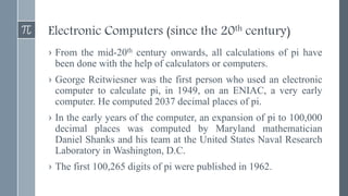 A Project on Pi | PPTX