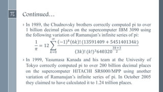 A Project on Pi | PPTX