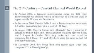 A Project on Pi | PPTX