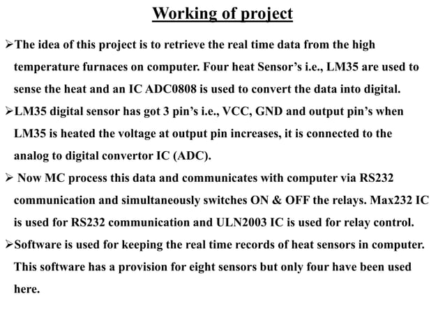 A PROJECT ON scada.pptx | Computer Peripherals | Computing