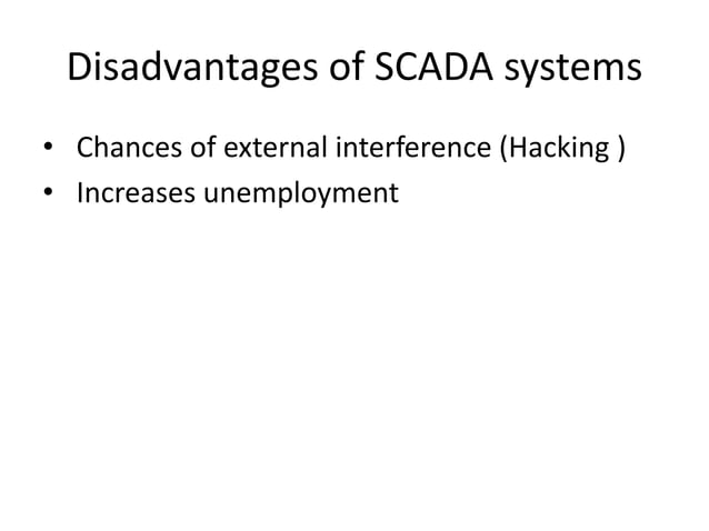 A PROJECT ON scada.pptx | Computer Peripherals | Computing